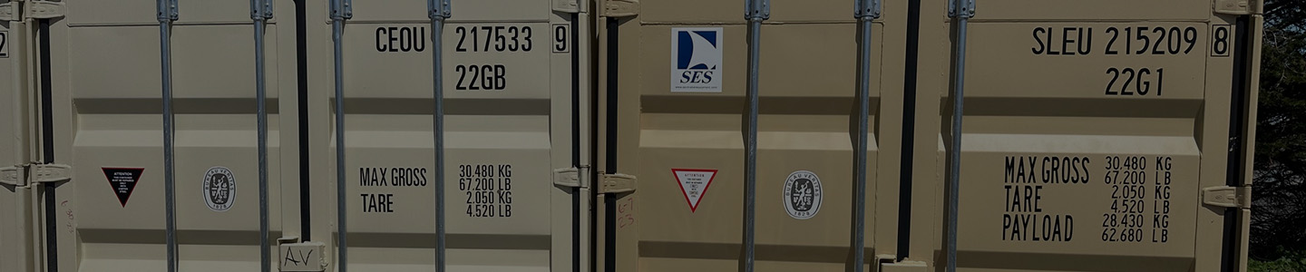 Storage Container Rentals in the Bay Area